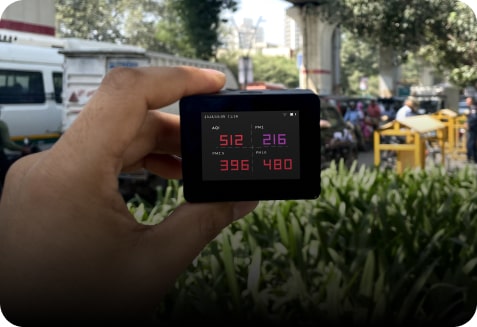 Prana Air Outdoor PM Sensor: PM2.5, PM10 Dust Pollution