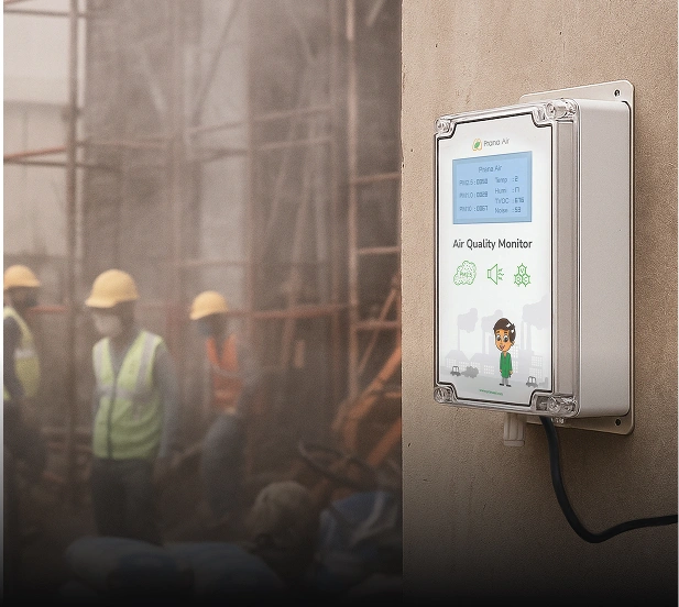 Prana Air Smart Air Quality Monitors | Home, Office & Industry Uses