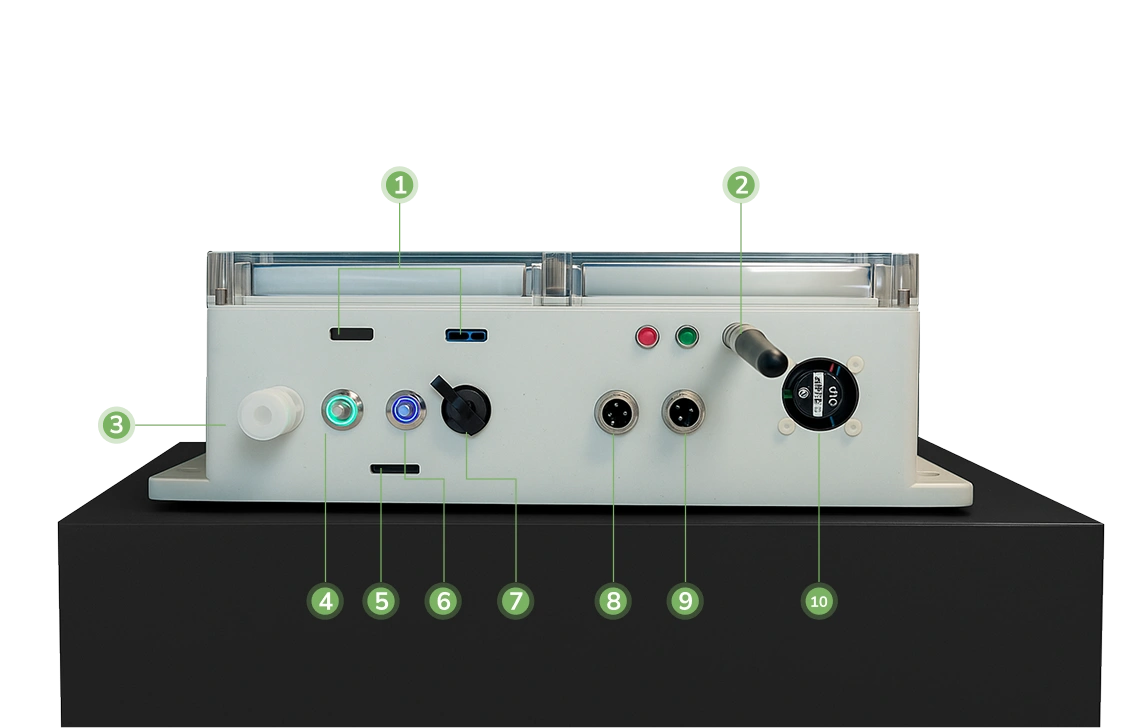 Prana Air CAAQMS Ambient Air Quality Monitoring System | Outdoor